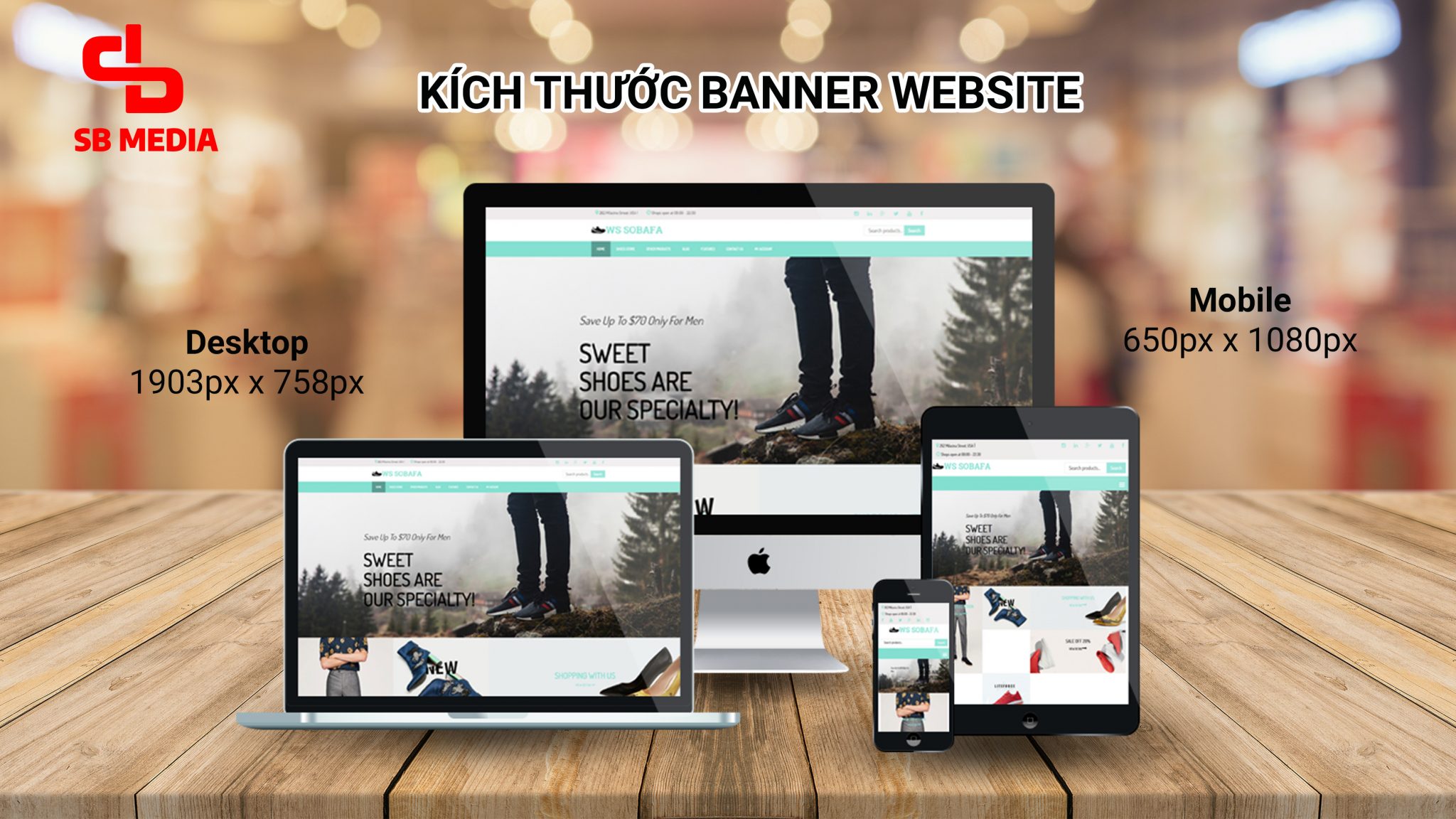 Kích thước banner website chuẩn bạn nên biết - Công Ty TNHH SBMEDIA